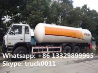 China 2020s 20,000Liters 45gallons mobile propane gas transported tank truck for sale, dongfeng 210hp bobtail truck for sale for sale