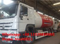 China Hot sale SINO TRUK HOWO 6*4 LHD/RHD 25CBM LPG Bobtail Truck 20CBM LPG Filling Truck 12T 10T LPG Road Delivery Truck for sale