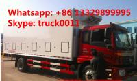 China Factory direct sale FOTON AUMAN 4*2 LHD day old poultry transported truck, best price FOTON vehicle for day old chicks for sale
