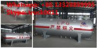 China ASME standard 10,000L surface lpg gas storage tank for sale, best price ASME stamped 5tons propane gas storage tank for sale