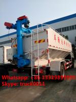 China dongfeng 190hp diesel 20m3 livestock and poultry feed truck for sale, best price 10tons feed transported truck for sale