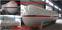 China ASME standard 45,000Liters lpg storage tank for sale, best price factory sale ASME stamped 45m3 propane gas storage tank for sale