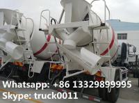 China 2017s RHD 4*2 6M3 concrete mixer truck for sale， high quality and best price DONGFENG 6m3 cement mixer truck for sale for sale
