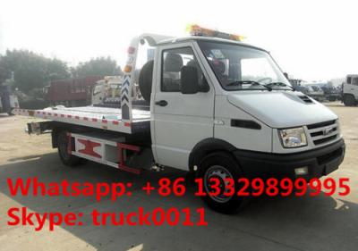 China 2020s  4*2 LHD 3tons wrecker tow truck for sale, factory sale best price  brand diesel  flatbed towing truck for sale