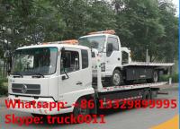 China dongfeng Car Carrier for Recovery Vehicle 10 Tons Road Wreckers Truck,best price dongfeng wrecker tow truck for sale for sale