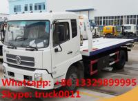 China dongfeng Car Carrier for Recovery Vehicle 10 Tons Road Wreckers Truck,best price dongfeng wrecker tow truck for sale for sale