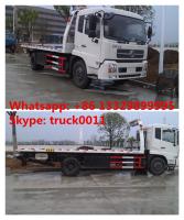 China dongfeng Car Carrier for Recovery Vehicle 10 Tons Road Wreckers Truck,best price dongfeng wrecker tow truck for sale for sale
