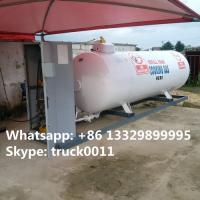 China 2.5tons lpg skid system refilling station for sale, best price 1300gallon skid system propane gas filling plant for sale for sale