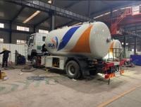 China 3000L-28000L Mobile LPG Gas Bowser Truck ASME Optional Delivery Refilling LPG Domestic Gas Cylinders Retail Business for sale