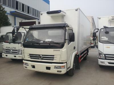 China High Durability Refrigerated Truck with Manual Temperature Control and High Fuel Efficiency for sale