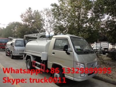 China FORLAND 4*2 RHD Mini fecal suction truck for sale, high quality and best price FORLAND smallest vacuum truck for sale for sale
