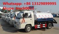 China FORLAND 4*2 RHD Mini fecal suction truck for sale, high quality and best price FORLAND smallest vacuum truck for sale for sale