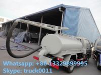 China FORLAND 4*2 RHD Mini fecal suction truck for sale, high quality and best price FORLAND smallest vacuum truck for sale for sale