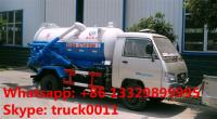China FORLAND 4*2 RHD Mini fecal suction truck for sale, high quality and best price FORLAND smallest vacuum truck for sale for sale