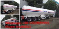 China 2020s hot sale CLW brand 25metric tons propane gas tank semitrailer, road transported lpg gas storage tank for sale for sale