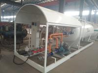 China LPG Discharging Pump With Motor 2T-50Tons Refueling Station skid-mounted gas cylinders refueling station new for sale