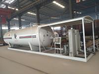China LPG Discharging Pump With Motor 2T-50Tons Refueling Station skid-mounted gas cylinders refueling station new for sale