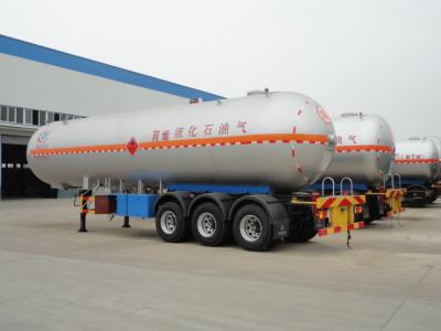 China 20T-30T LPG Gas Tanker Semi Trailers 60000Liters For Sale competitive price propane gas tanekr semitrailer for sale