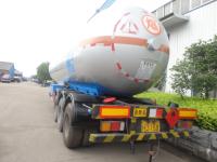 China ASME LPG Gas Tanker Trailer with 2-3 Axles FUWA/BPW  good quality and best price propane gas tanker semitrailer for sale