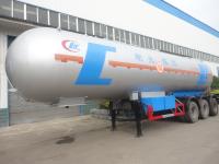 China ASME LPG Gas Tanker Trailer with 2-3 Axles FUWA/BPW  good quality and best price propane gas tanker semitrailer for sale