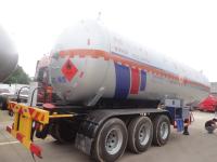 China ASME LPG Gas Tanker Trailer with 2-3 Axles FUWA/BPW  good quality and best price propane gas tanker semitrailer for sale