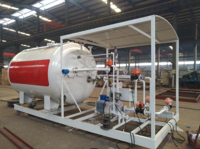 China Skid LPG Gas Refilling Station 2T-50Tons Filling Cylinders Plant for Industrial and Commercial Use for sale