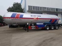 China Factory Direct Sale Price LPG Gas Transported Tanker with Outriggers  20T lpg gas refilling trailer for sale for sale