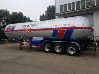China Factory Direct Sale Price LPG Gas Transported Tanker with Outriggers  20T lpg gas refilling trailer for sale for sale