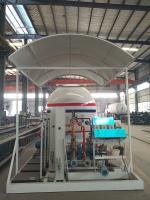 China Skid LPG Gas Refilling Station With Scales & LPG Gas Dispensers automobiles refuelling gas station for sale for sale