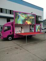 China Outdoor Full Color LED Advertising Truck 1 Unit MOQ 1 Year Warranty Different Sizes for sale