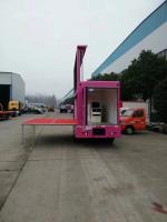 China Outdoor Full Color LED Advertising Truck 1 Unit MOQ 1 Year Warranty Different Sizes for sale