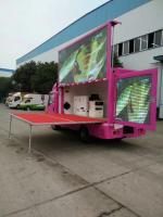 China Outdoor Full Color LED Advertising Truck 1 Unit MOQ 1 Year Warranty Different Sizes for sale