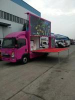 China Outdoor Full Color LED Advertising Truck 1 Unit MOQ 1 Year Warranty Different Sizes for sale
