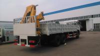 China heavy duty 8T 10T 12T knuckle crane boom lorry truck 10 tyres truck with crane price for sale