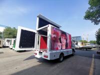China 1-Year Warranty isuzu Mobile LED Advertising Display Truck with Different Color Upon Request and 160° Viewing Angle for sale