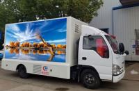 China 1-Year Warranty isuzu Mobile LED Advertising Display Truck with Different Color Upon Request and 160° Viewing Angle for sale