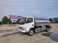 China good quality foodgrade stainless steel Portable Water Truck 1-3 Compartments drinking water tanker for sale