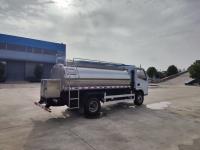 China good quality foodgrade stainless steel Portable Water Truck 1-3 Compartments drinking water tanker for sale