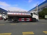 China Factory Direct Sale Price 10000Liters Edible Oil Tanker Truck foodgrade stainless steel tanker truck for fresh milk beer for sale