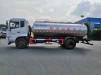 China Factory Direct Sale Price 10000Liters Edible Oil Tanker Truck foodgrade stainless steel tanker truck for fresh milk beer for sale