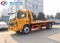 China Skid-Proof Rollback Tow Truck with Hoist Operation On Both Sides of Truck and Remote Control Available for sale