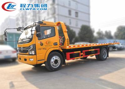 China Skid-Proof Rollback Tow Truck with Hoist Operation On Both Sides of Truck and Remote Control Available for sale