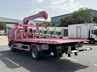 China Italy Imported Special Balance Valve Flatbed Wrecker Towing Truck with Even Bigger Loading Capacity and 6*4 8*4 LHD Driv for sale