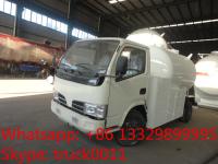 China 2020s new design 2.5tons mobile domestic propane gas dispensing truck for retail, mobile lpg gas truck for gas cylinders for sale