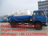 China 2020s best seller dongfeng 153 8cbm sewage sucking vehicle for sale, factory sale best price dongfengLHD vacuum truck for sale