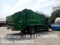 China hot sale best price dongfeng 4*2 LHD 18cbm compactor garbage truck. factory sale dongfeng 16m3 garbage compactor truck for sale