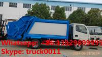 China factory sale best price Dongfeng duolika 5m3 garbage compactor truck,hot sale 2017s new 5m3 garbage compacted truck for sale