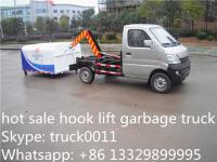 China hot sale Chang'an mini sealed garbage carrier,factory sale best price chang'an dump sealed wastes collecting vehicle for sale