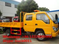 China dongfeng light doubel cabs dump truck,small dump truck from China, dongfeng 4*2 4ton twin cab dump tipper truck for sale