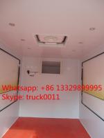 China 2020s new forland 4*2 RHD 39KW diesel mobile kitchen vending truck for sale, forland mobile food minivan for sale for sale